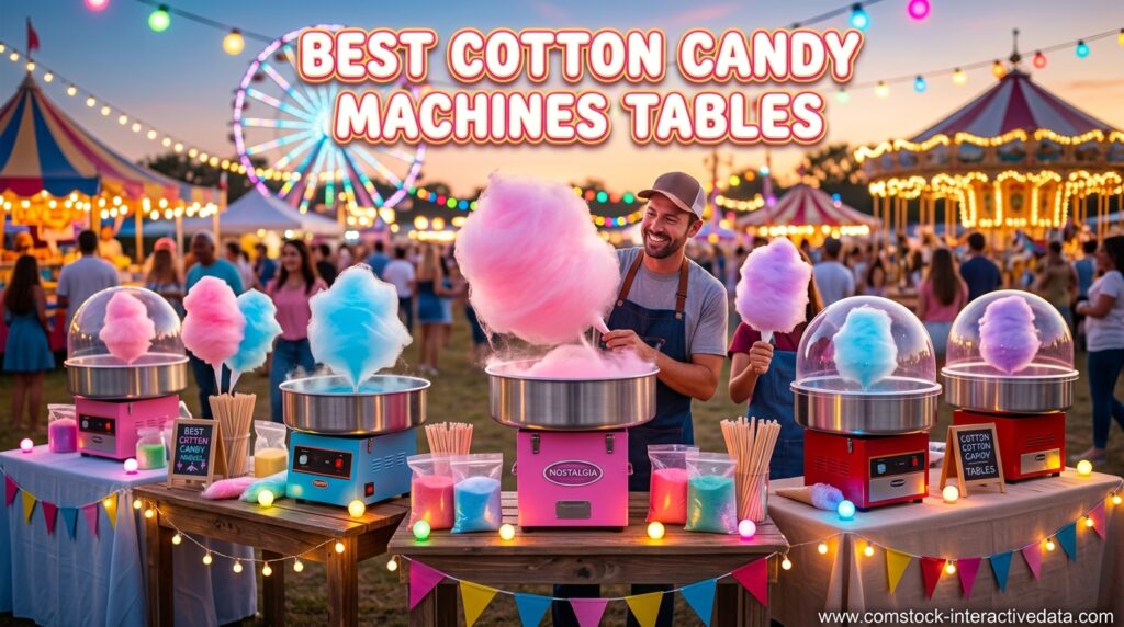 12 Best Cotton Candy Machines (June 2026) Buying Guide