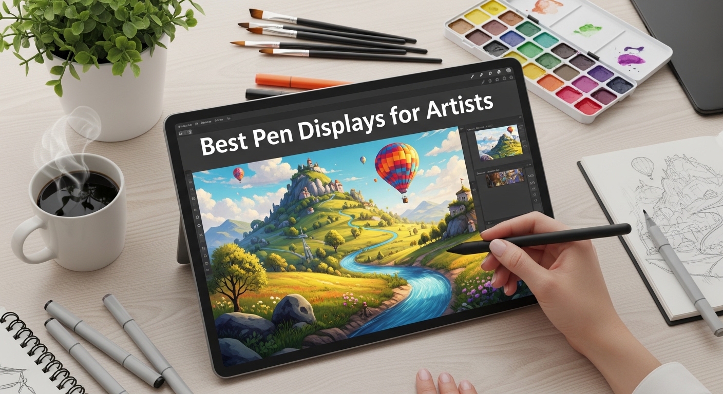 8 Best Pen Displays for Artists (June 2026) Complete Guide